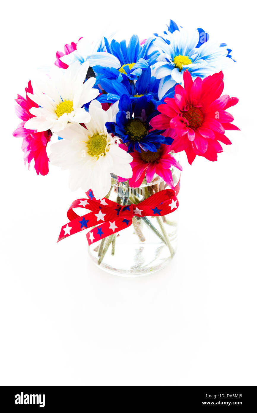 Patriotic bouquet Cut Out Stock Images & Pictures - Alamy