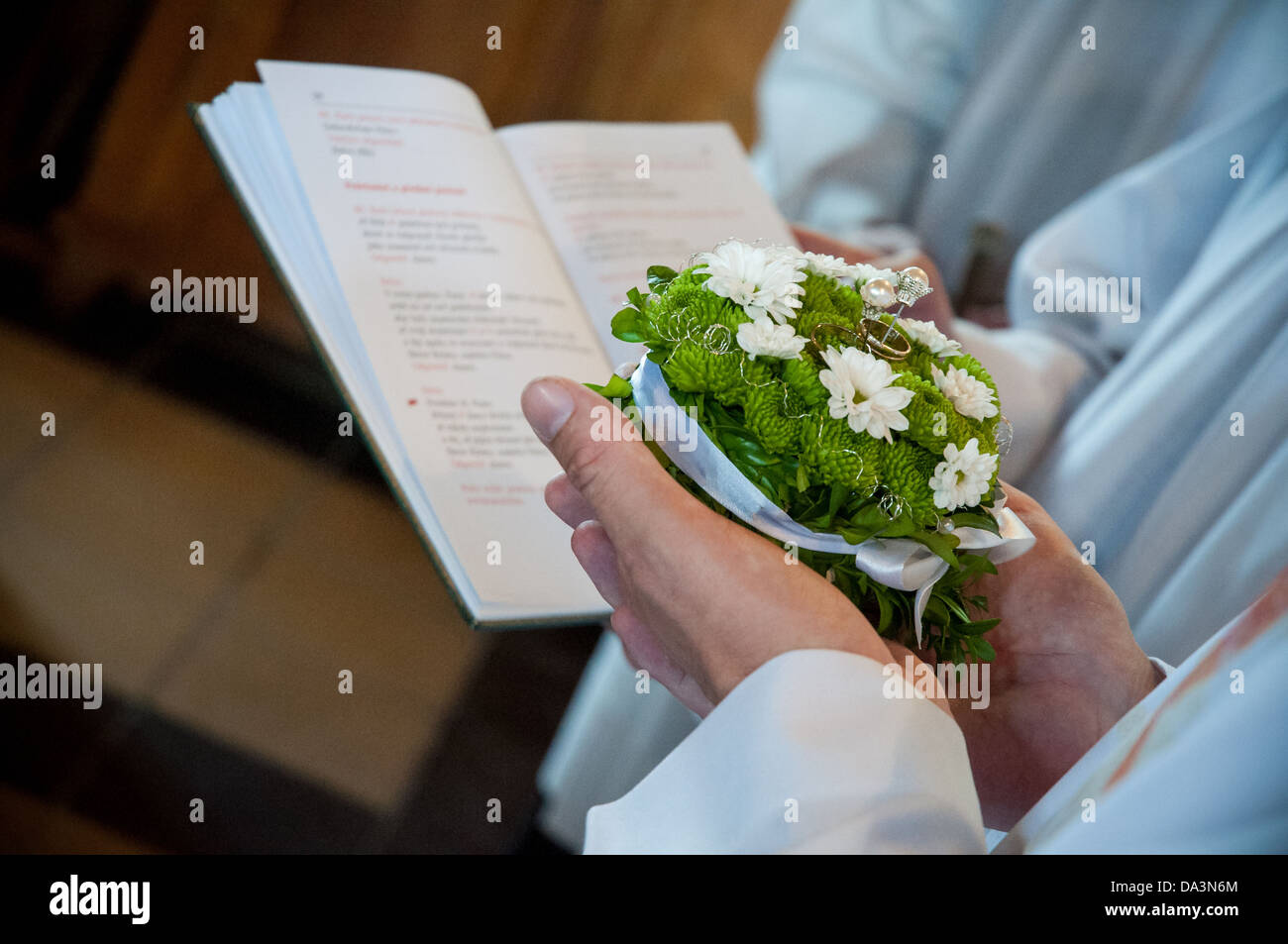 priest during holy mass Stock Photo - Alamy