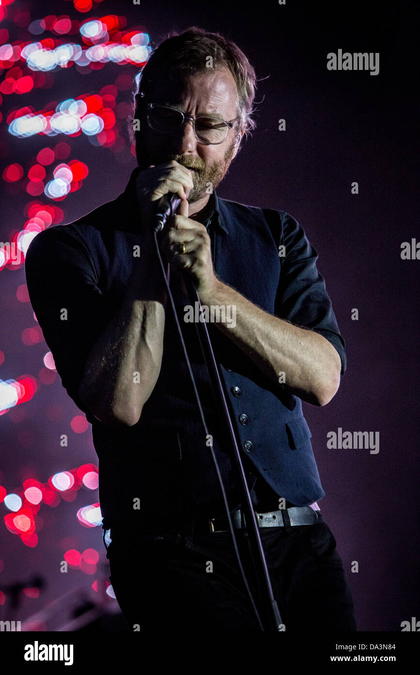 The national band music matt live bryce hi-res stock photography and ...