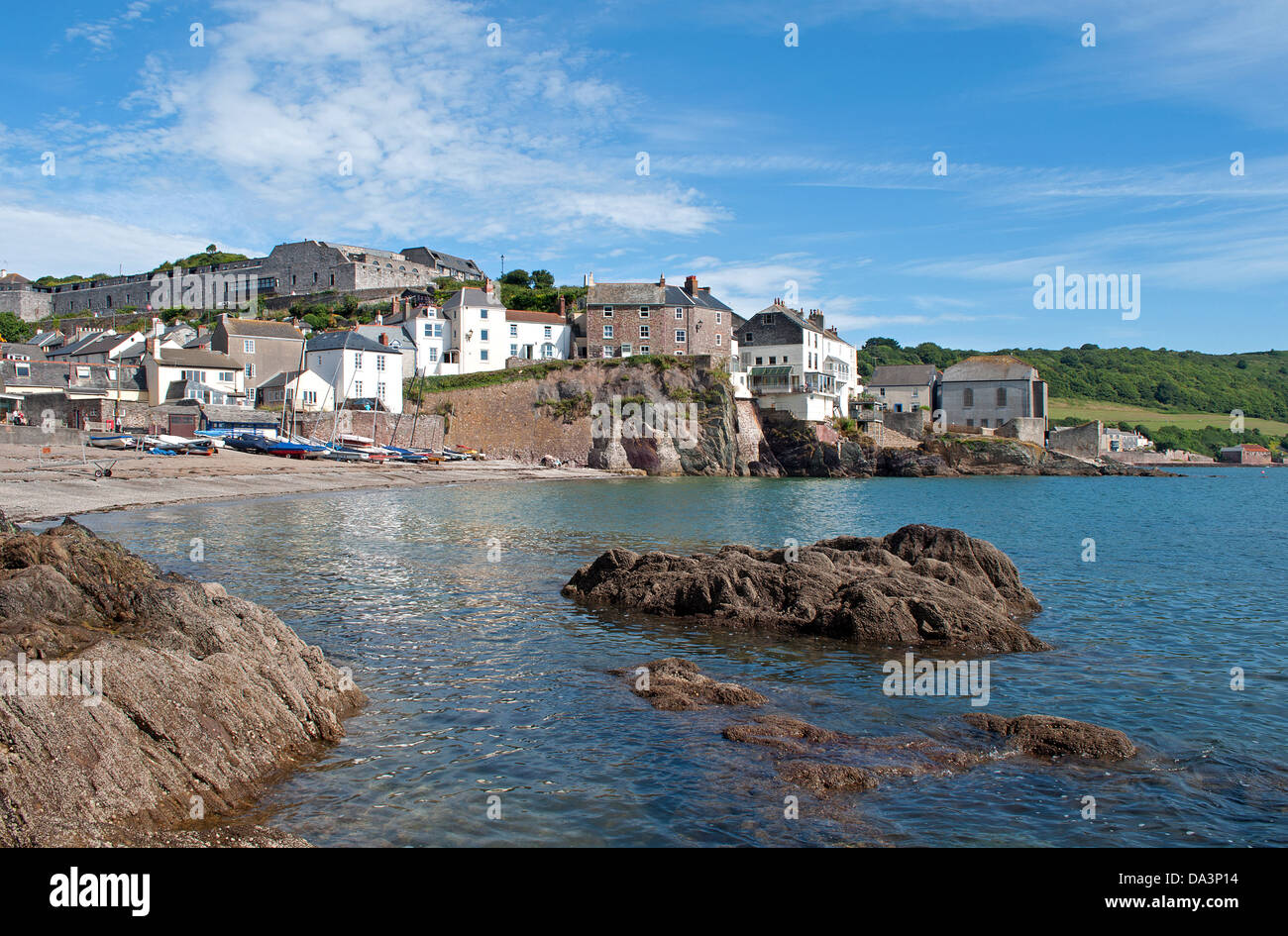 The coastal village of Cawsand in Cornwall, UK Stock Photo - Alamy