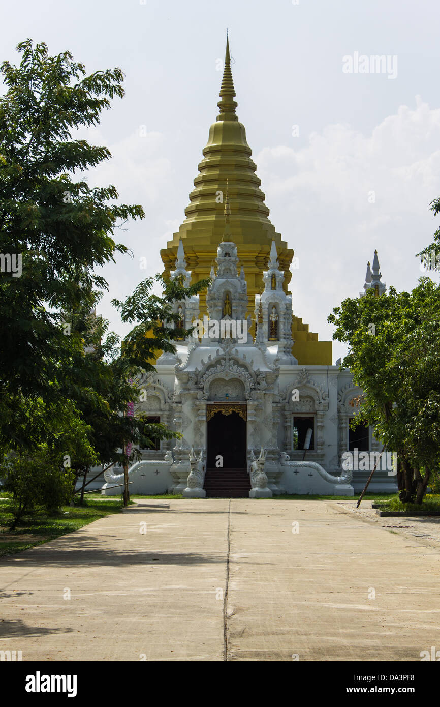Chedi in Wat Sri Don Moon , Chiangmai Thailand Stock Photo - Alamy