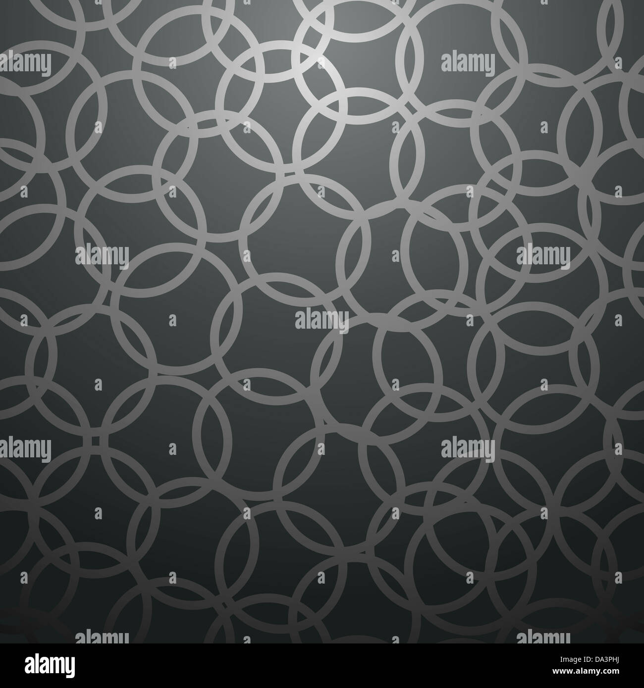Circle design seamless pattern black background. Vector illustration ...