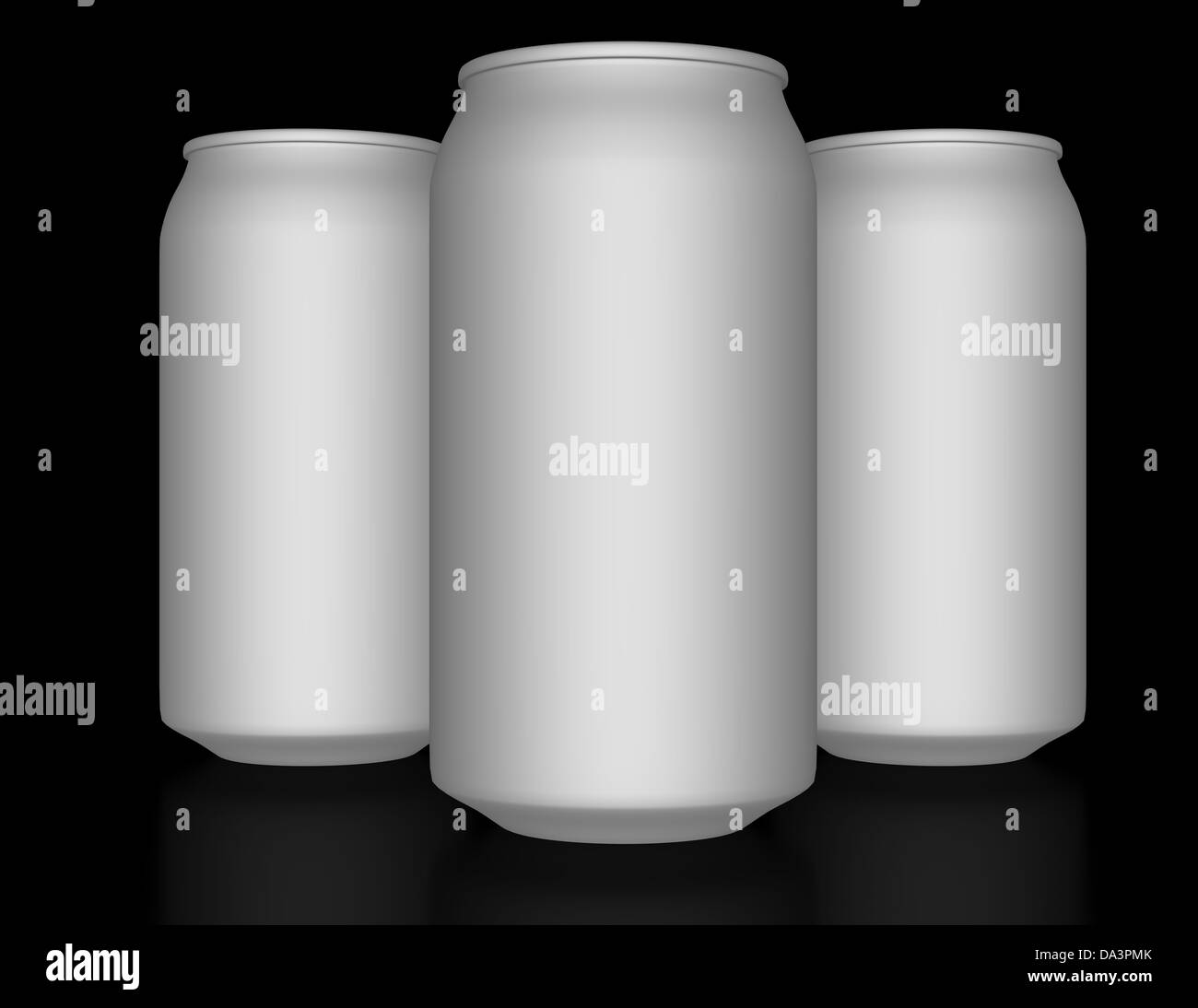3d render aluminum cans hi-res stock photography and images - Alamy