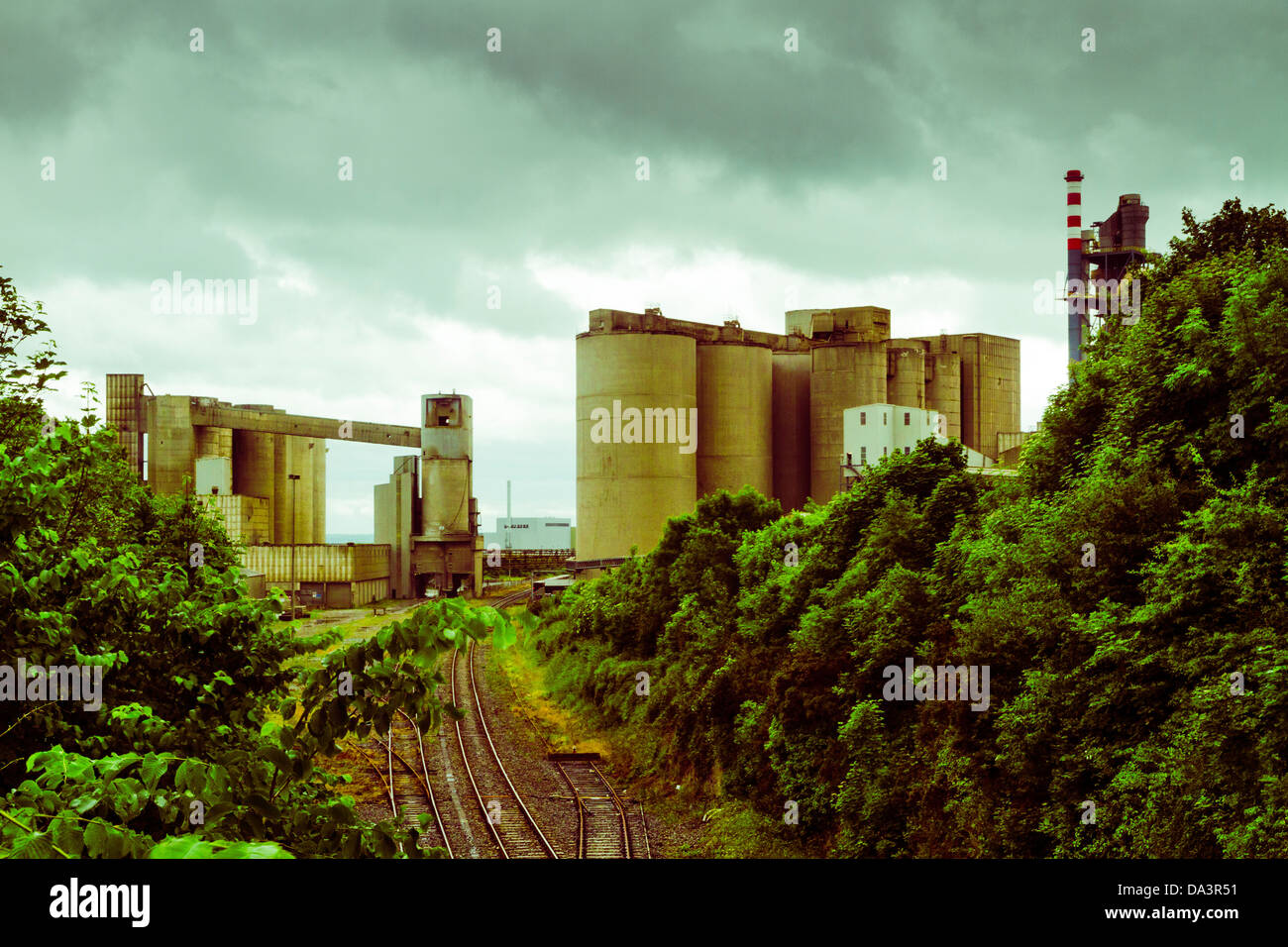 Portland cement works hi-res stock photography and images - Alamy