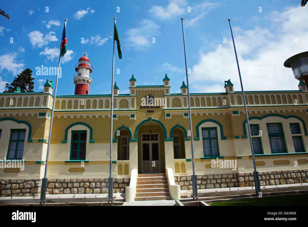Namibia state house hi-res stock photography and images - Alamy