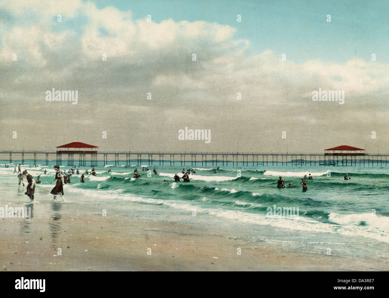 Victorian beach photo hi-res stock photography and images - Alamy