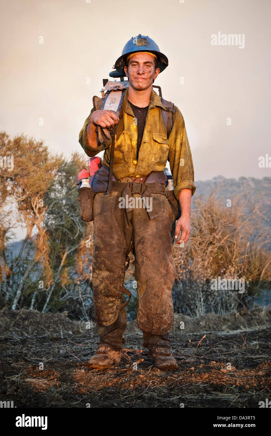 Hotshots firefighter hi-res stock photography and images - Alamy