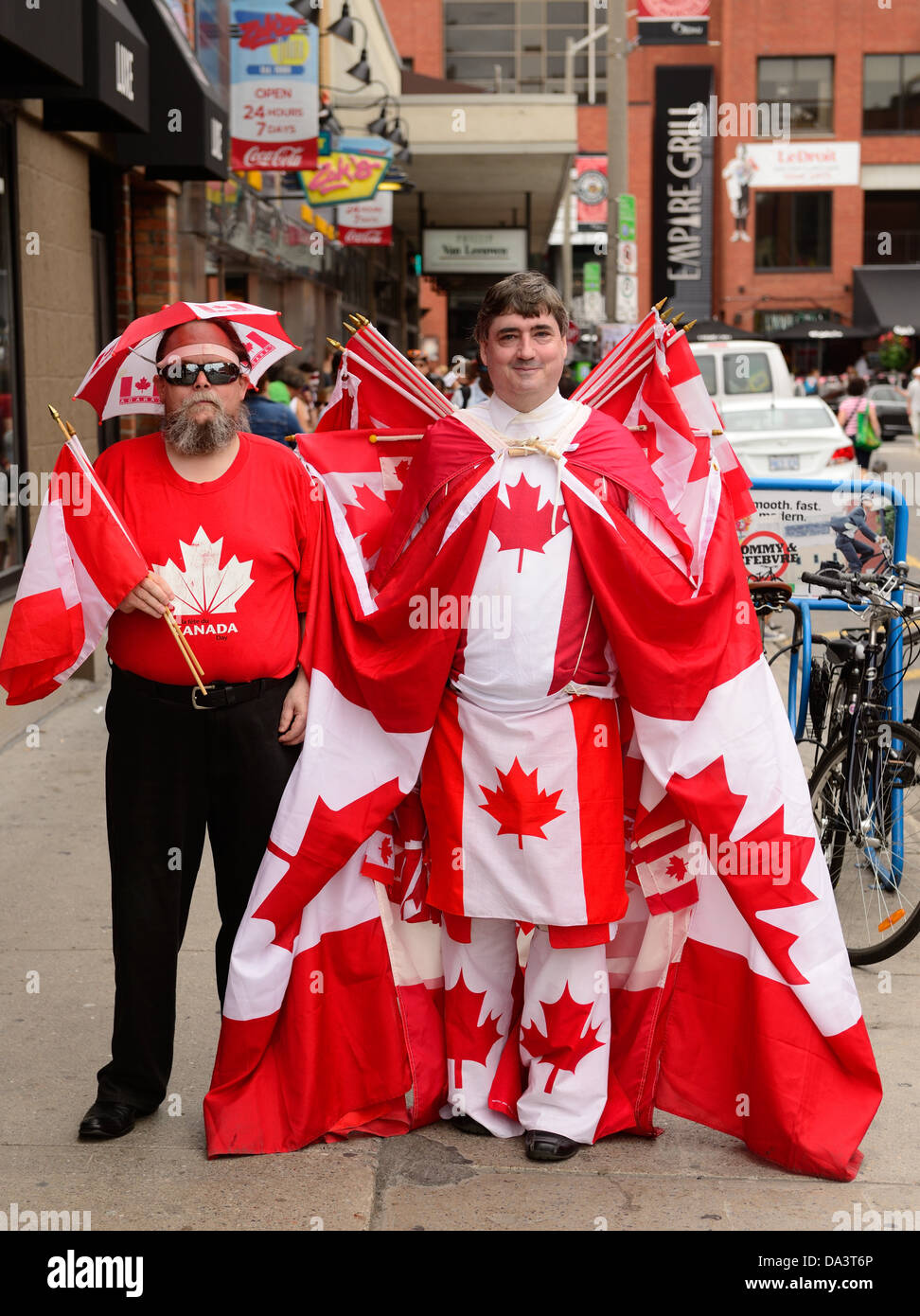 Canada Day revelers display their patriotism at the annual Canada Day ...