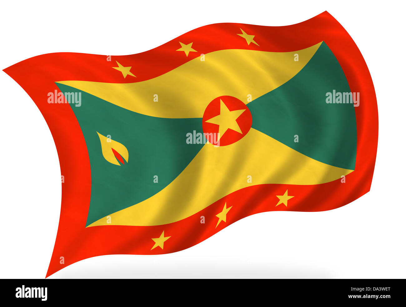 Grenada flag hi-res stock photography and images - Alamy