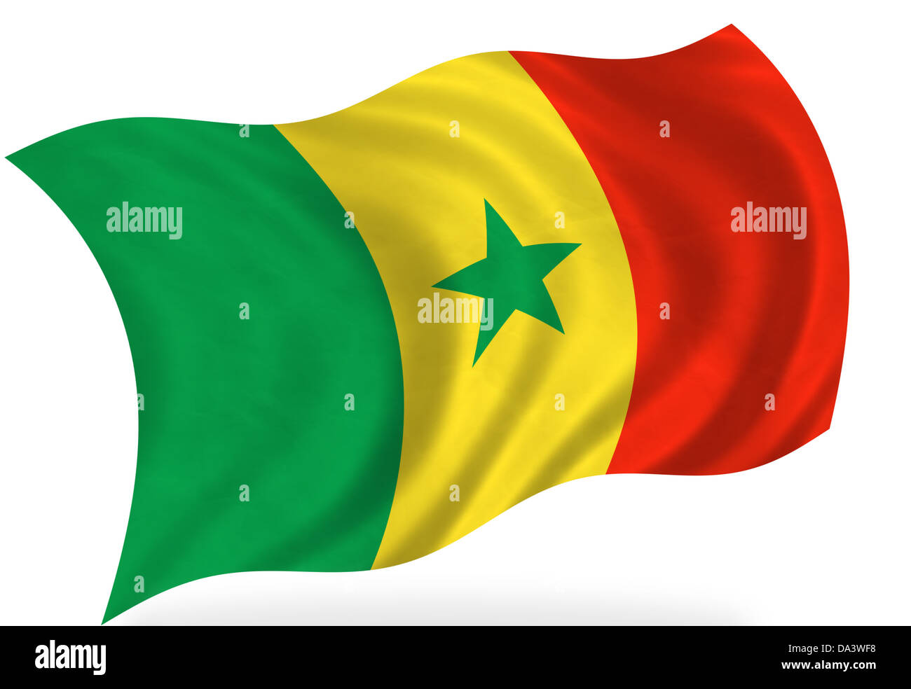Senegal country flag hi-res stock photography and images - Alamy