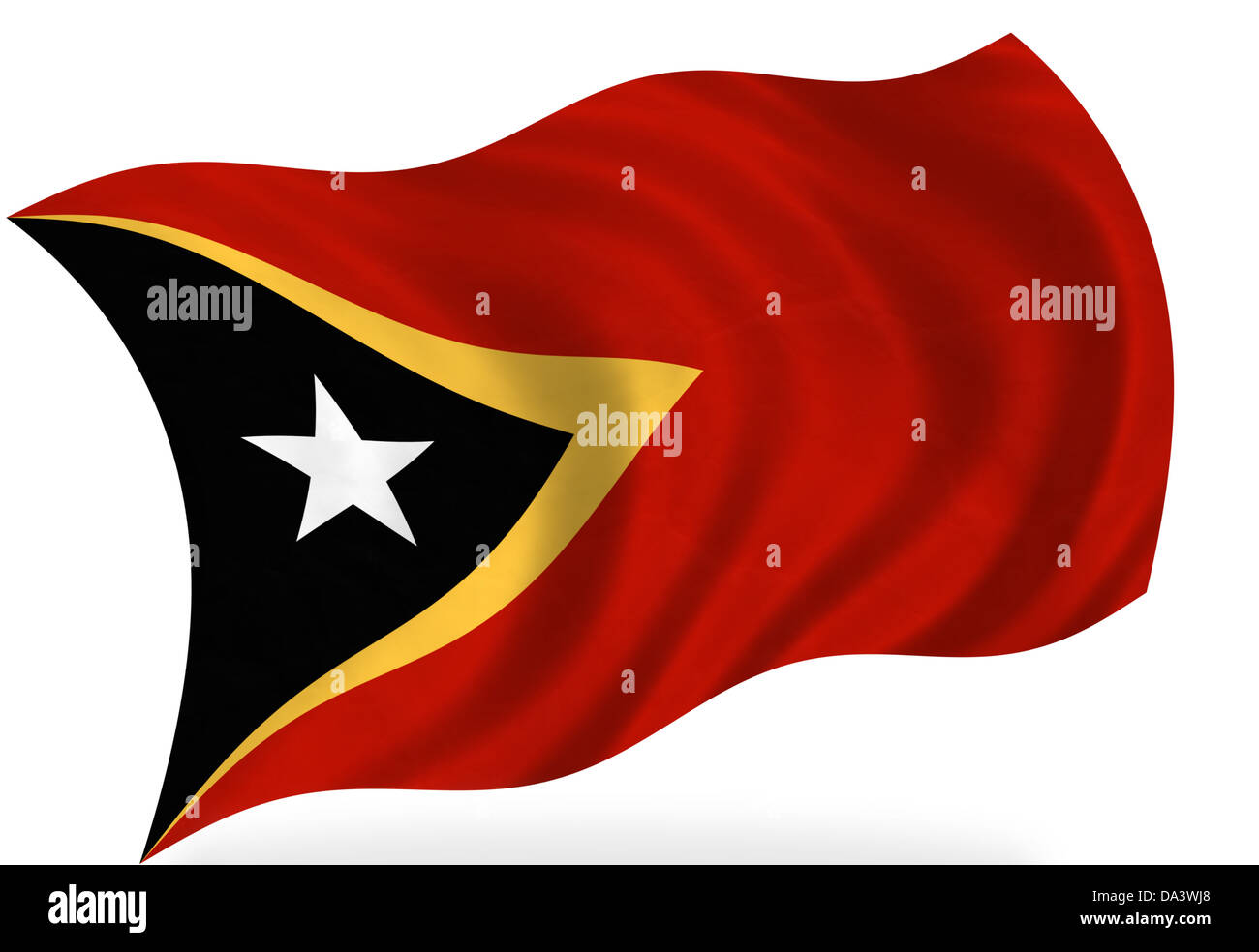 East timor country flag hi-res stock photography and images - Alamy