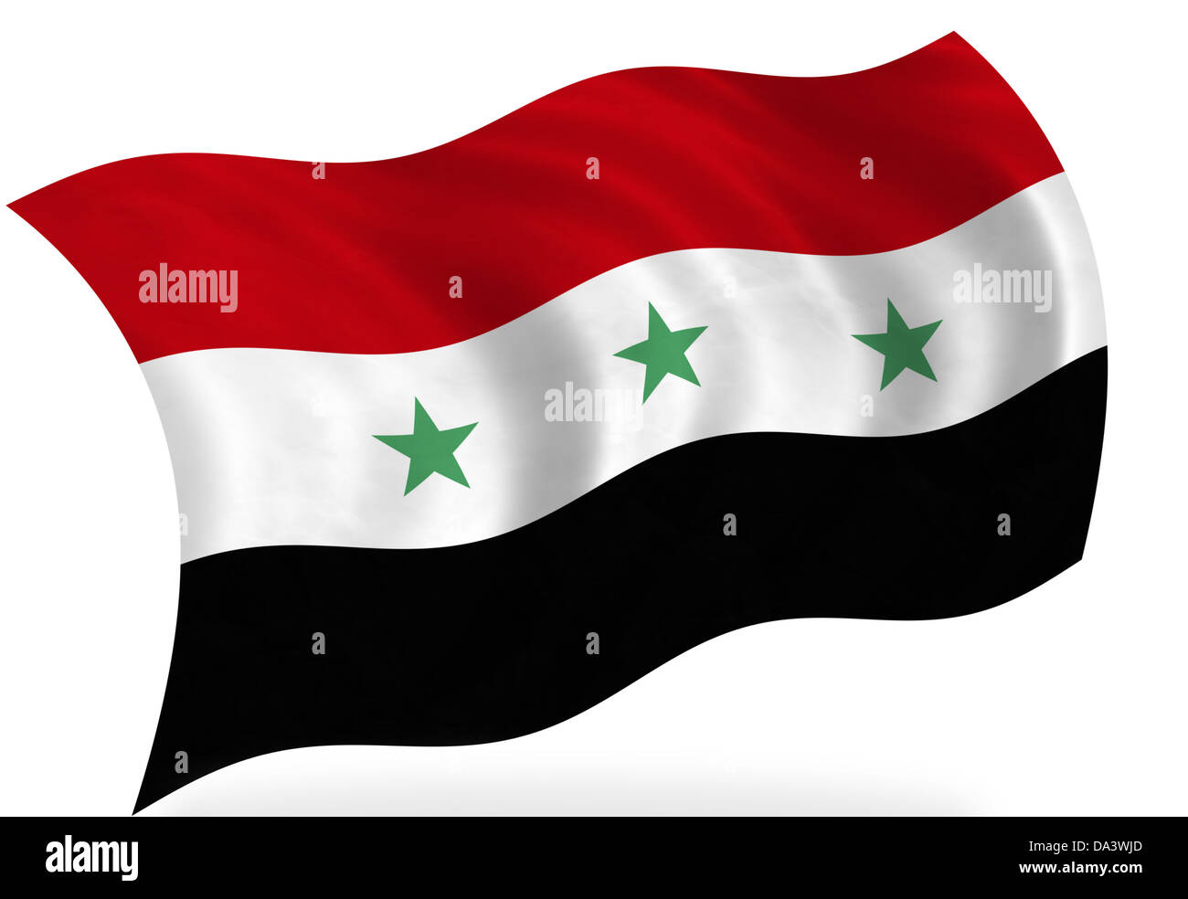White iraq flag hi-res stock photography and images - Alamy