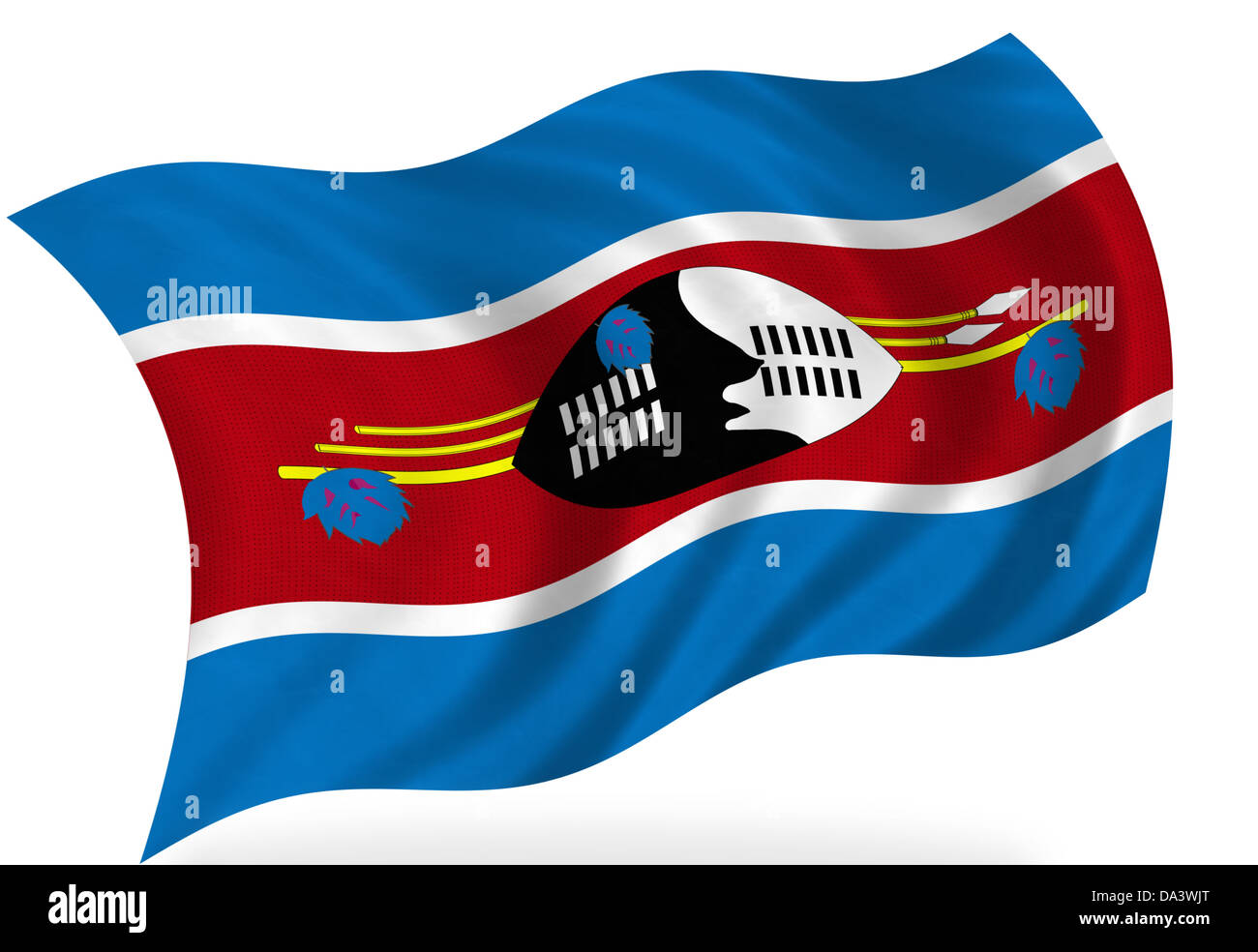 Flag of the swaziland hi-res stock photography and images - Alamy