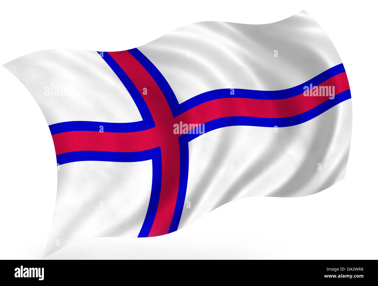 Faeroe islands flag hi-res stock photography and images - Alamy