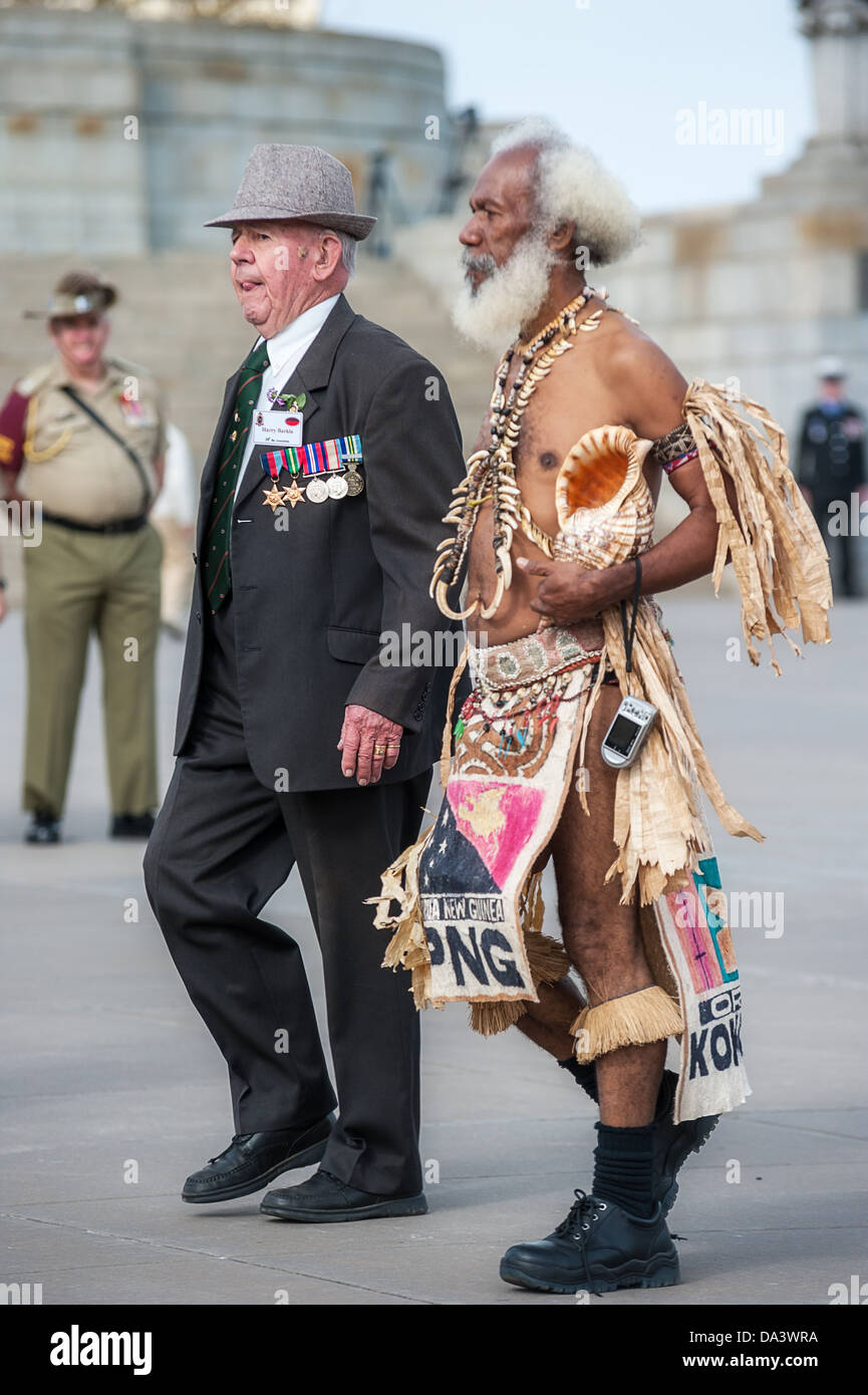 Australian soldiers across hi-res stock photography and images - Alamy