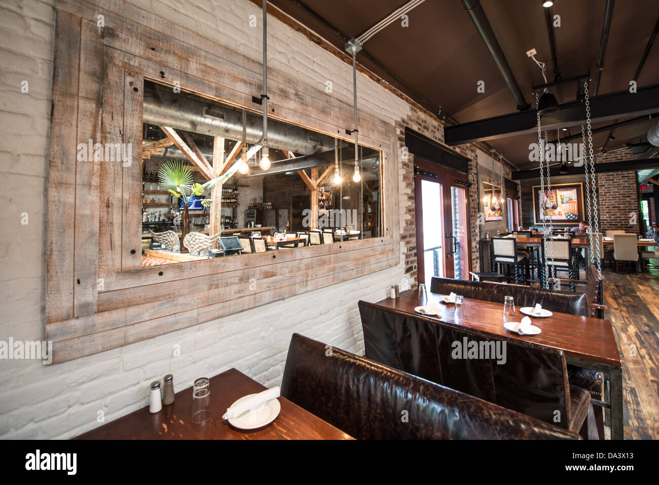 The interior of Virtue Feed and Grain, a restaurant and tavern in Old ...