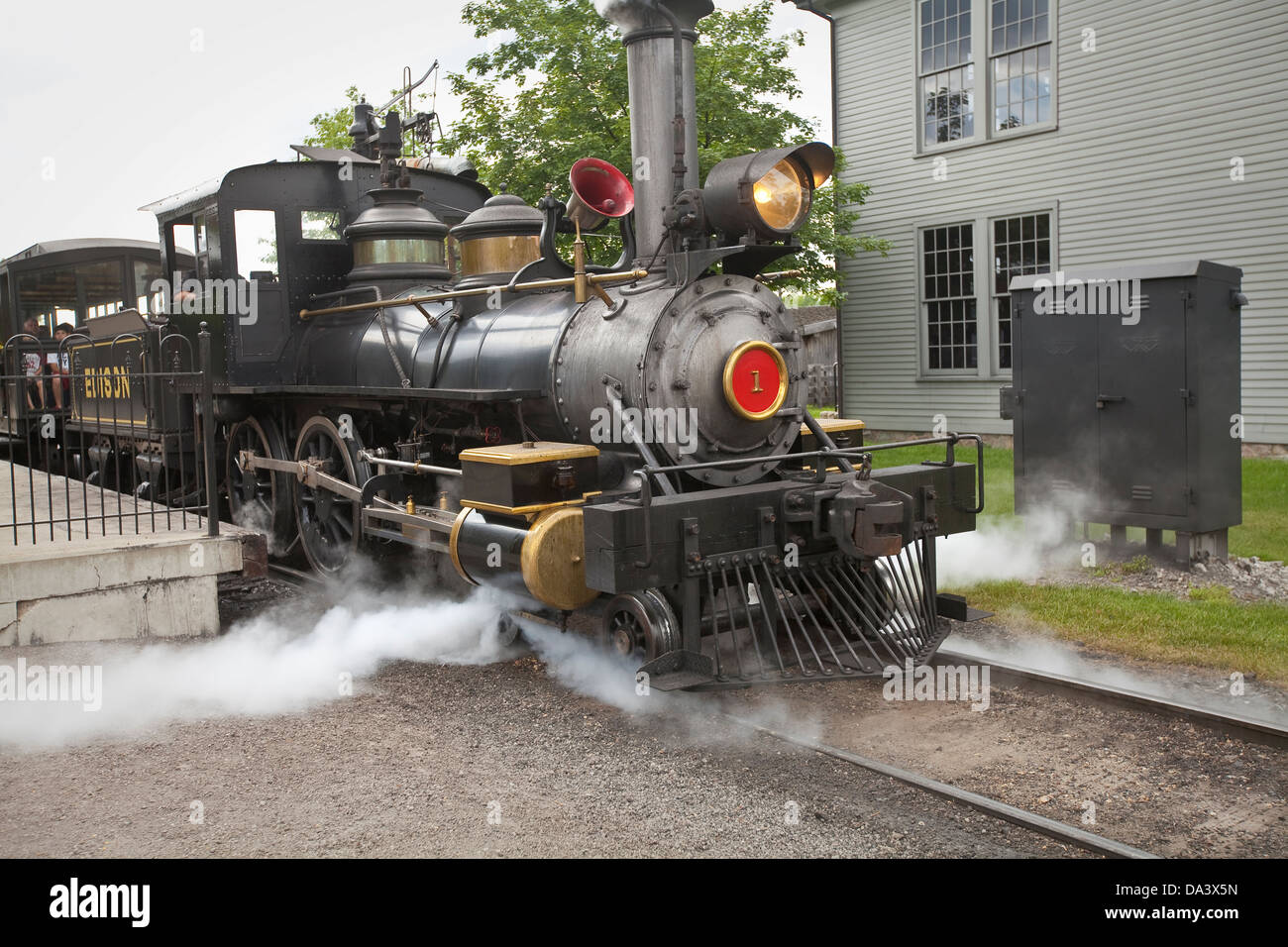 Edison steam locomotive hi-res stock photography and images - Alamy