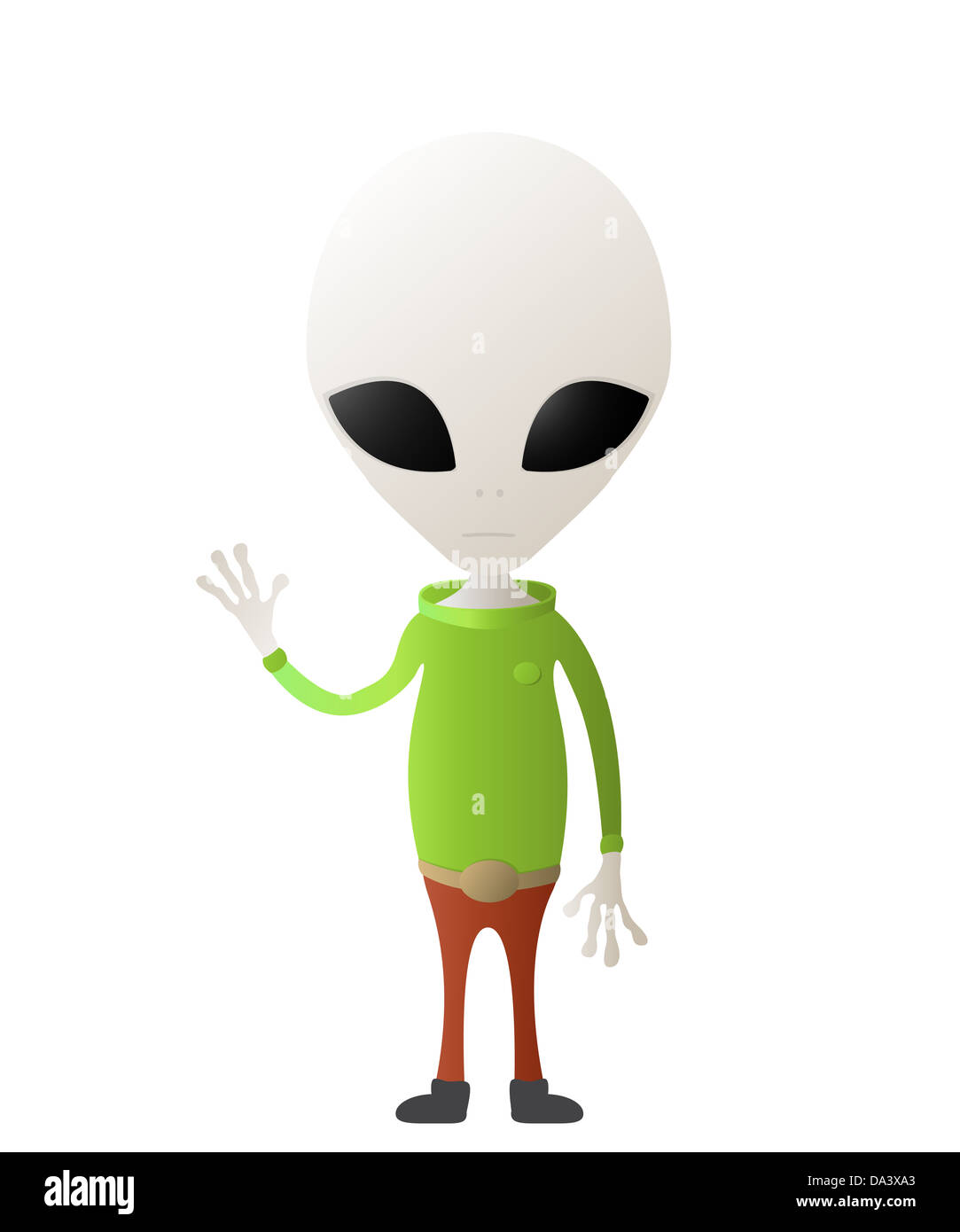 Alien Cut Out Stock Images & Pictures - Alamy