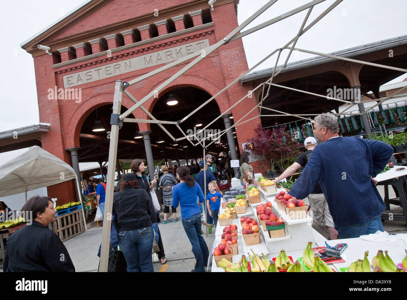 Eastern market detroit michigan hi-res stock photography and images - Alamy
