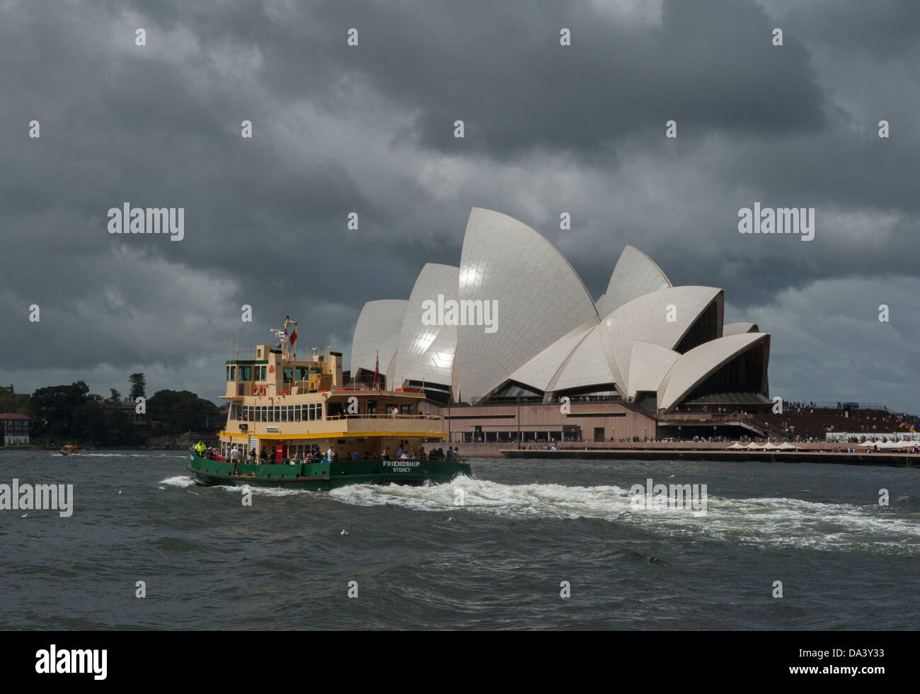 Sydney Opera House and storm clouds Stock Photo - Alamy