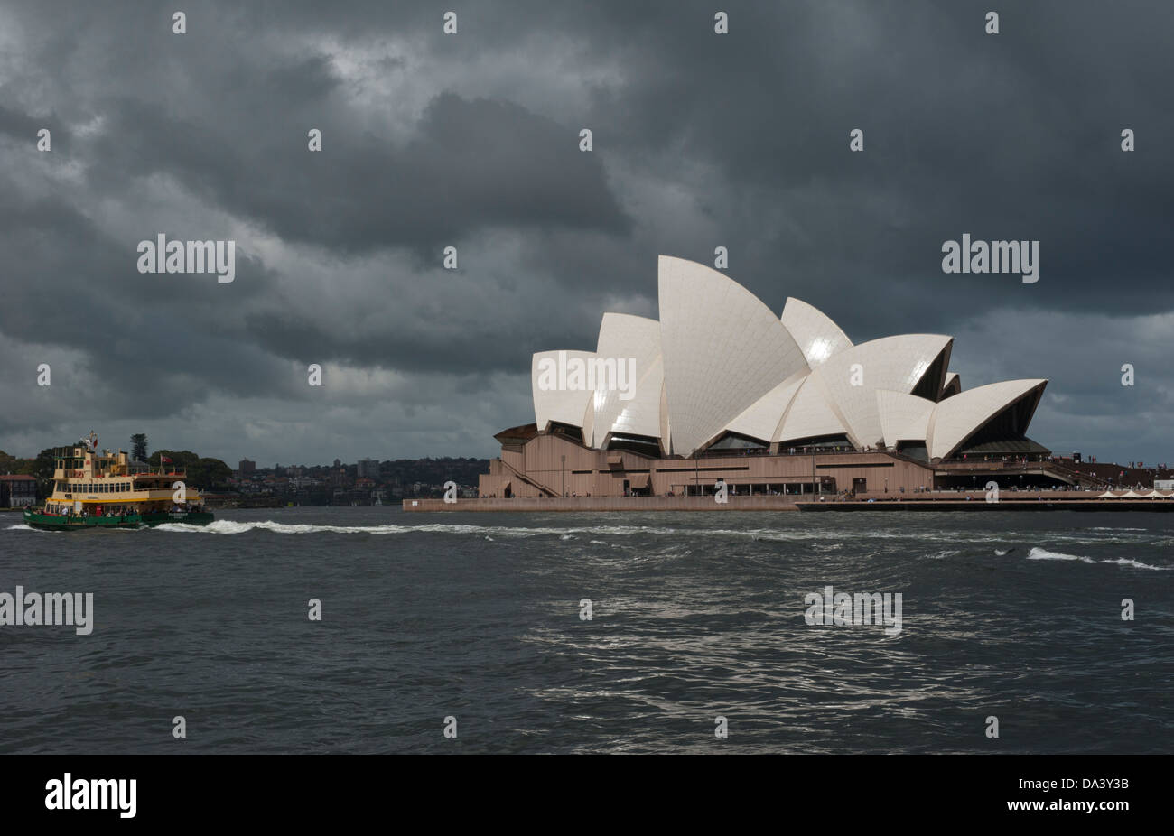 Sydney Opera House and storm clouds Stock Photo - Alamy