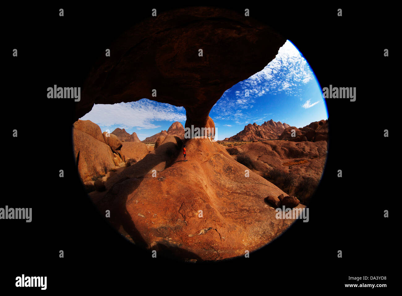 Fish eye lens and person hi-res stock photography and images - Alamy