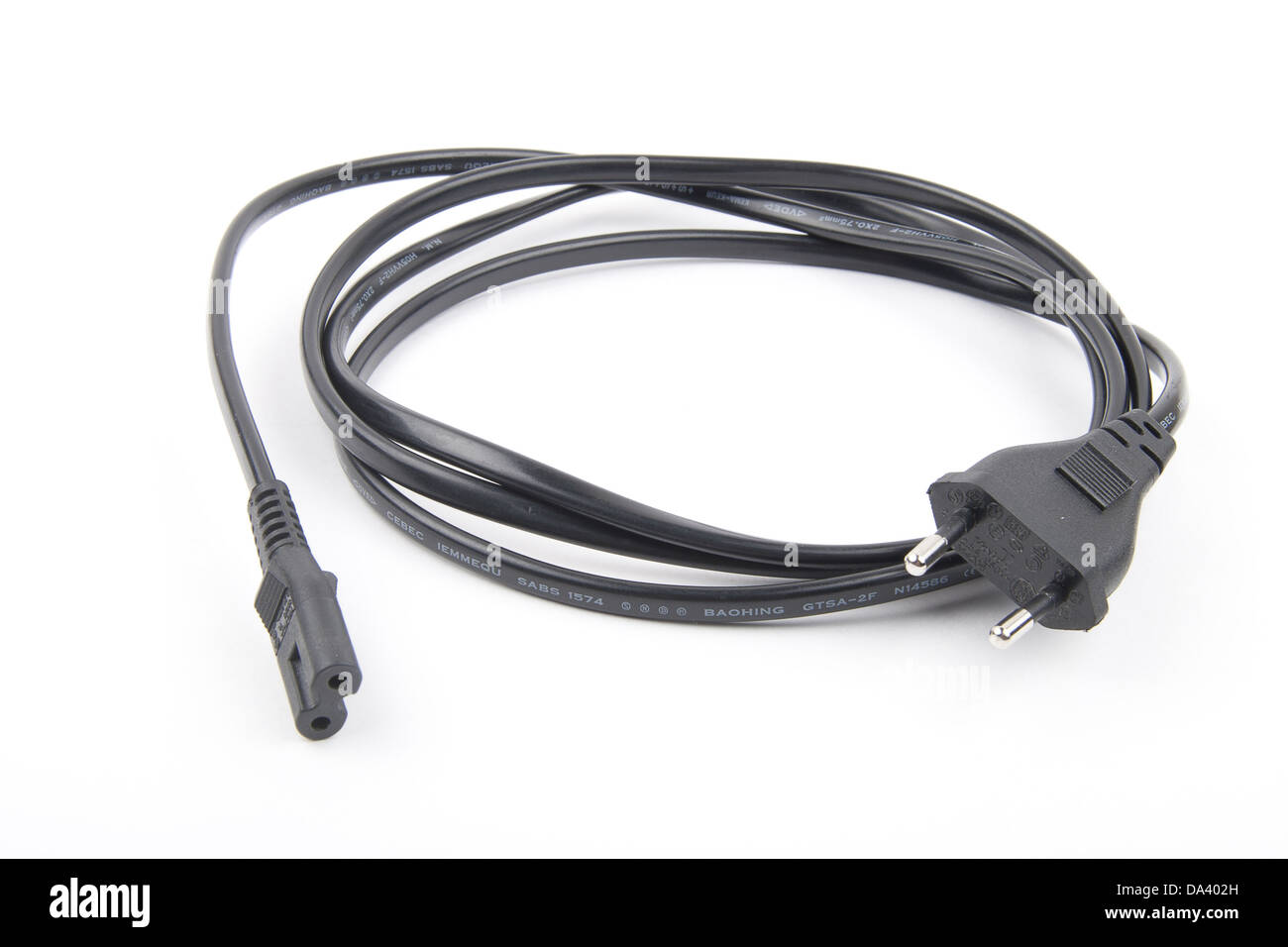 Cable with connectors Stock Photo - Alamy