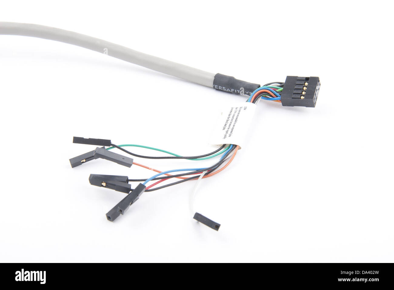 Cable with connectors Stock Photo - Alamy