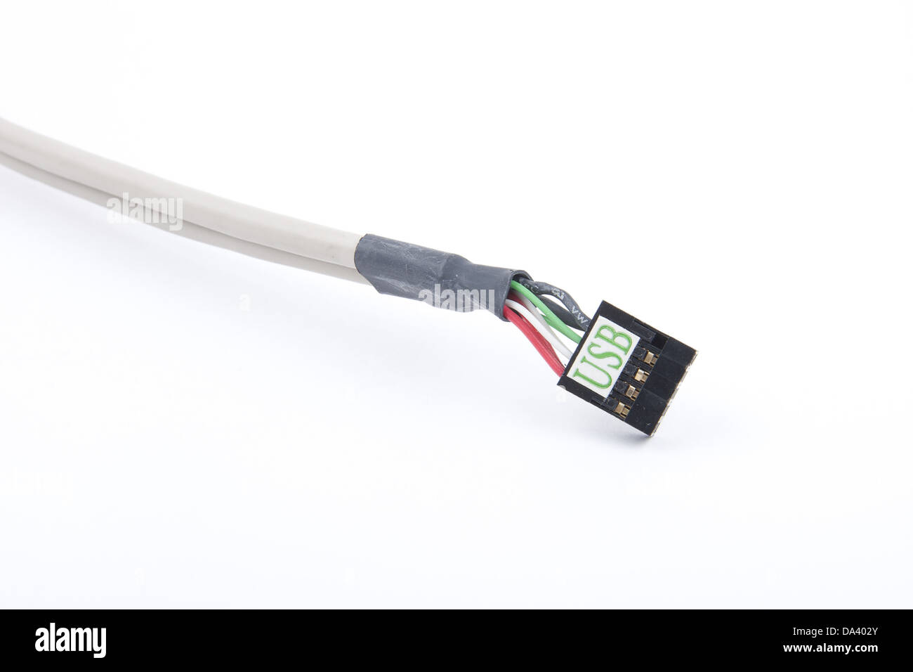 Cable with connectors Stock Photo - Alamy