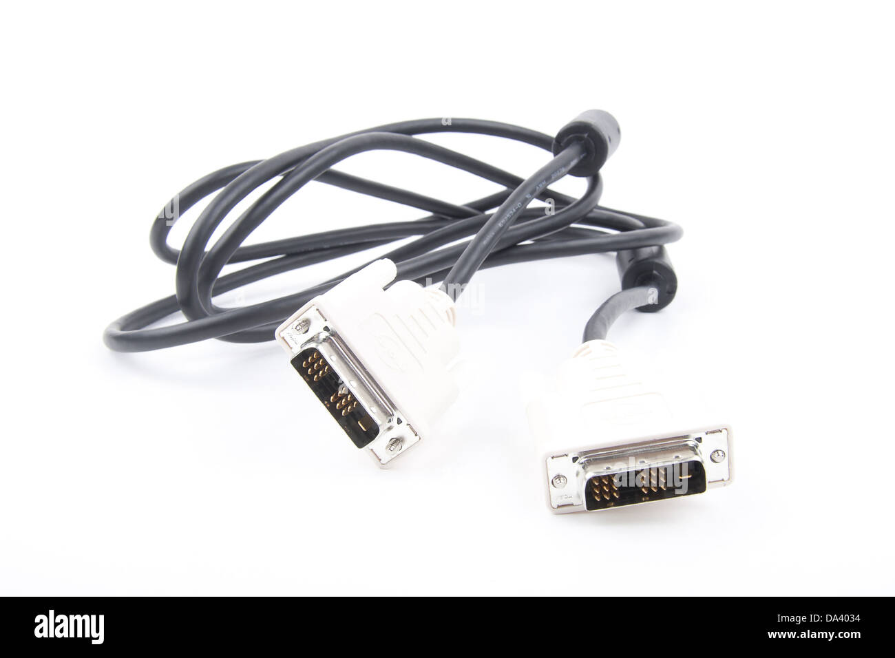 Cable with connectors Stock Photo - Alamy