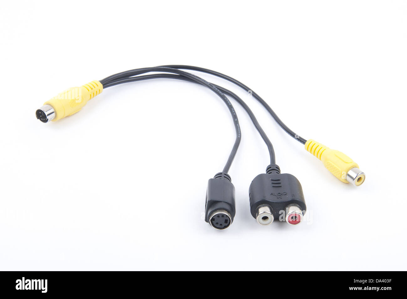 Cable with connectors Stock Photo - Alamy