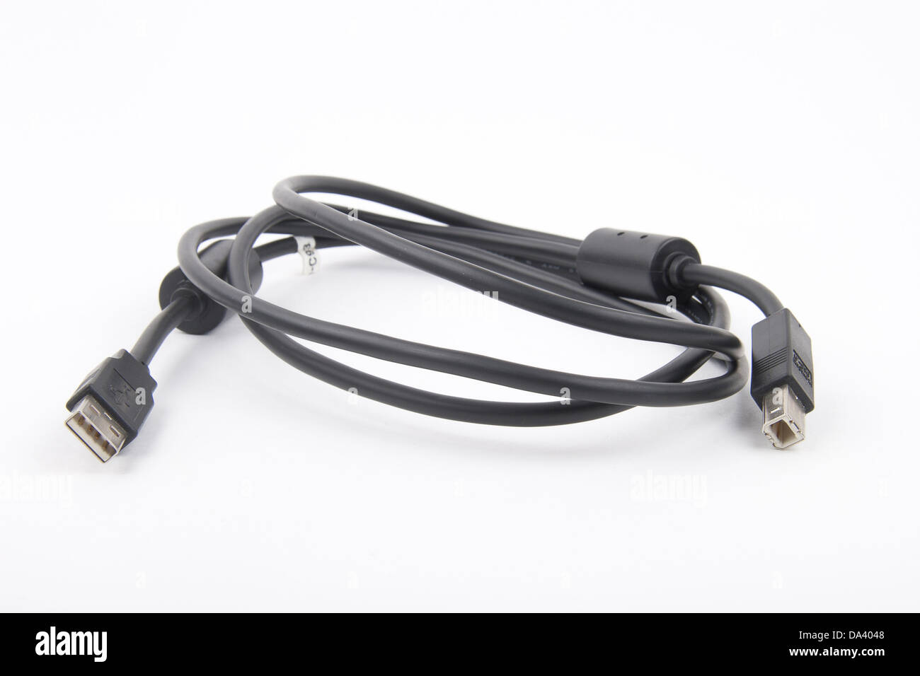 Cable with connectors Stock Photo - Alamy