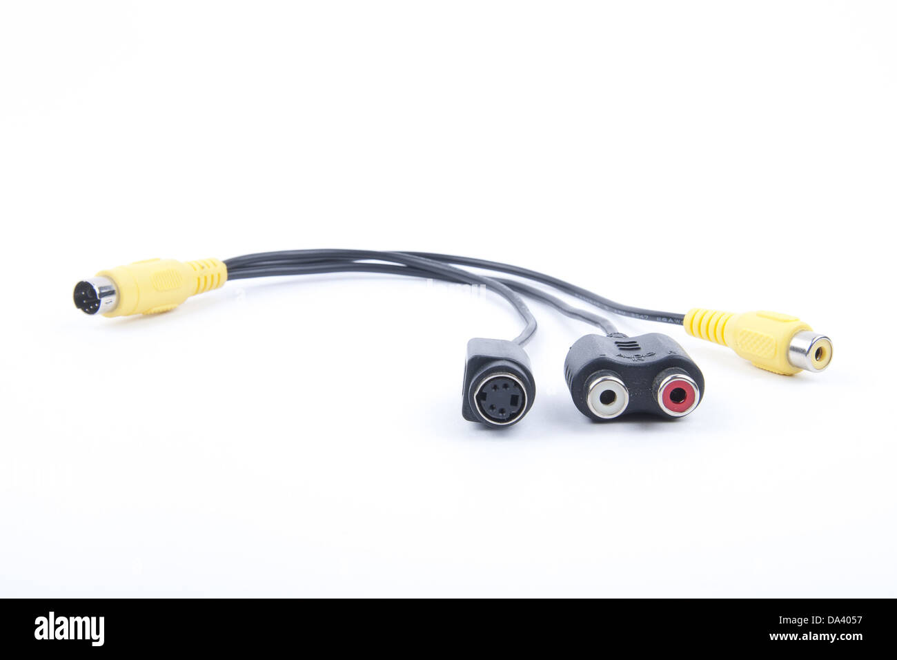 Cable with connectors Stock Photo - Alamy