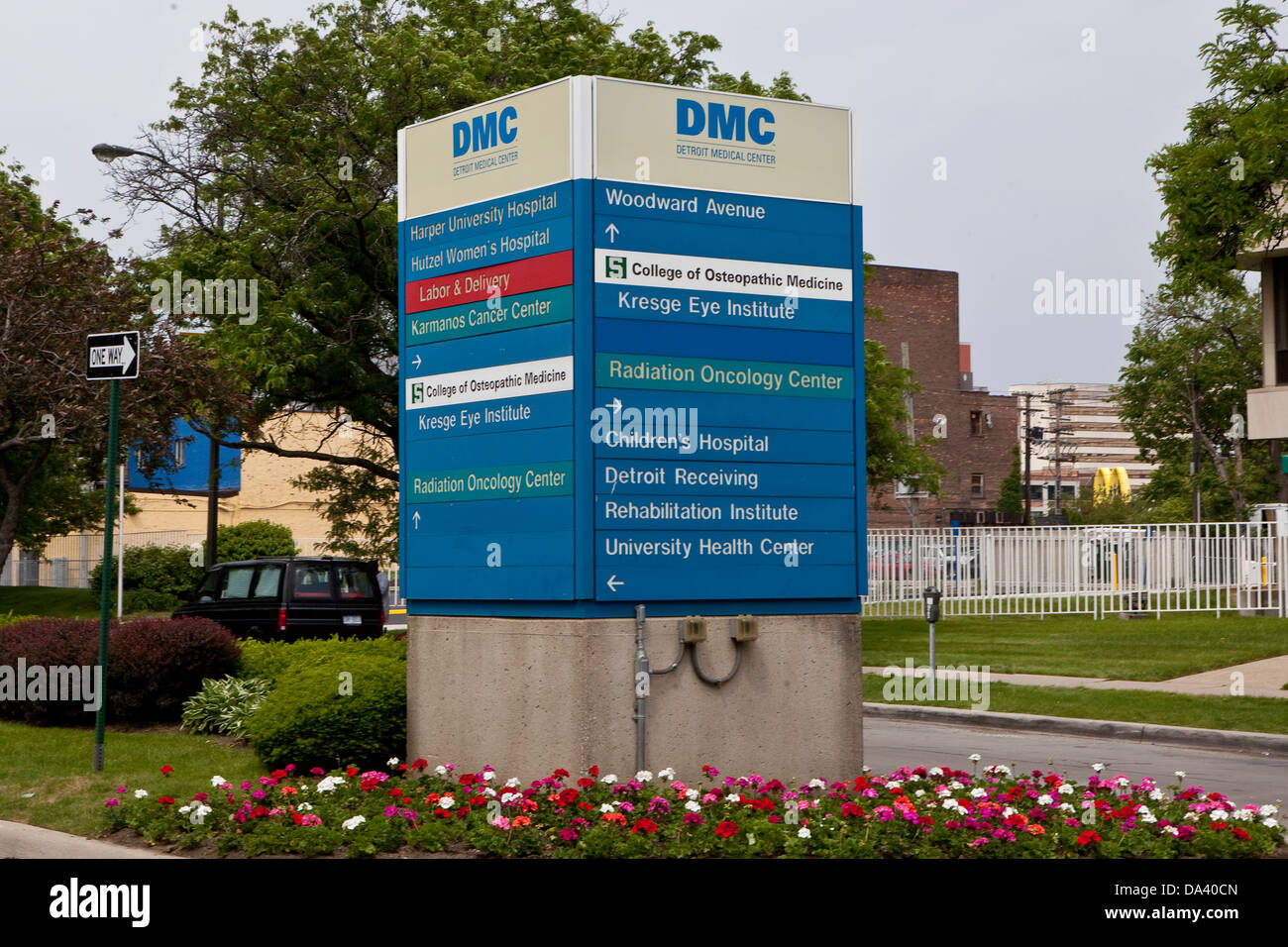 Detroit Medical Center is seen in Detroit (Mi Stock Photo - Alamy