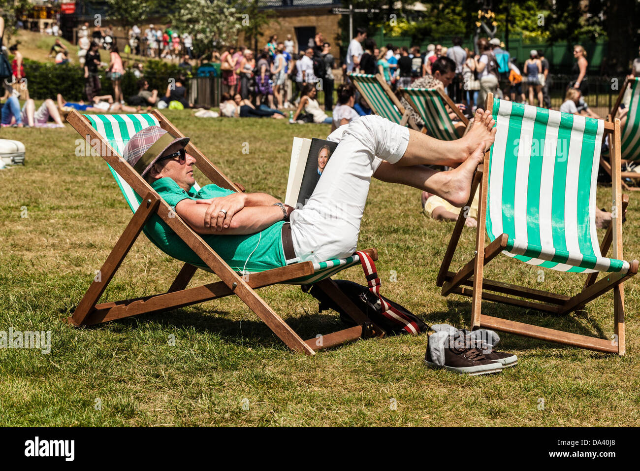 Slouching chair hi-res stock photography and images - Alamy