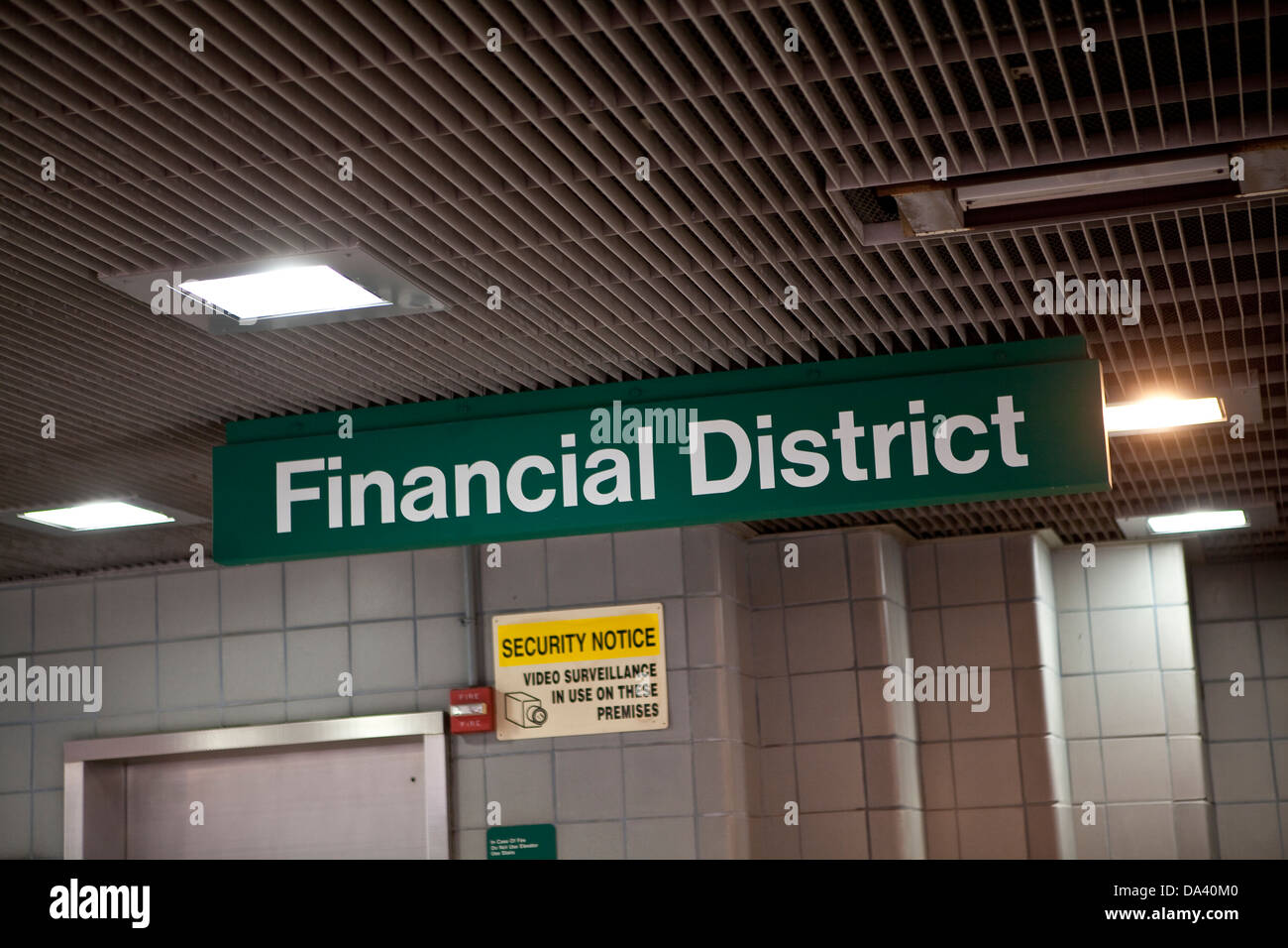 People Mover Financial District station is seen in Detroit (Mi ...