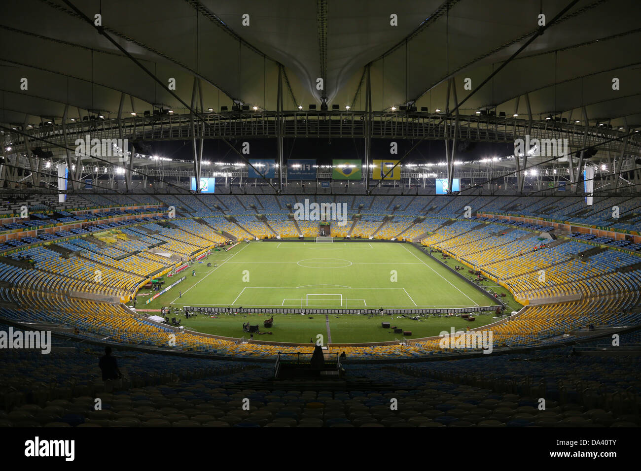 Estadio do Maracana, JUNE 30, 2013 - Football / Soccer : A general view ...