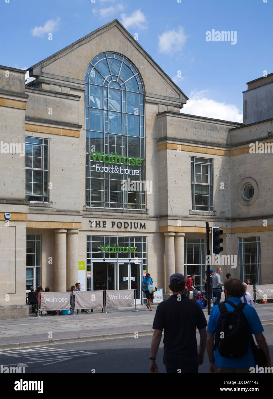 The Podium shopping centre Bath, Somerset, England opened in 1989 Stock ...