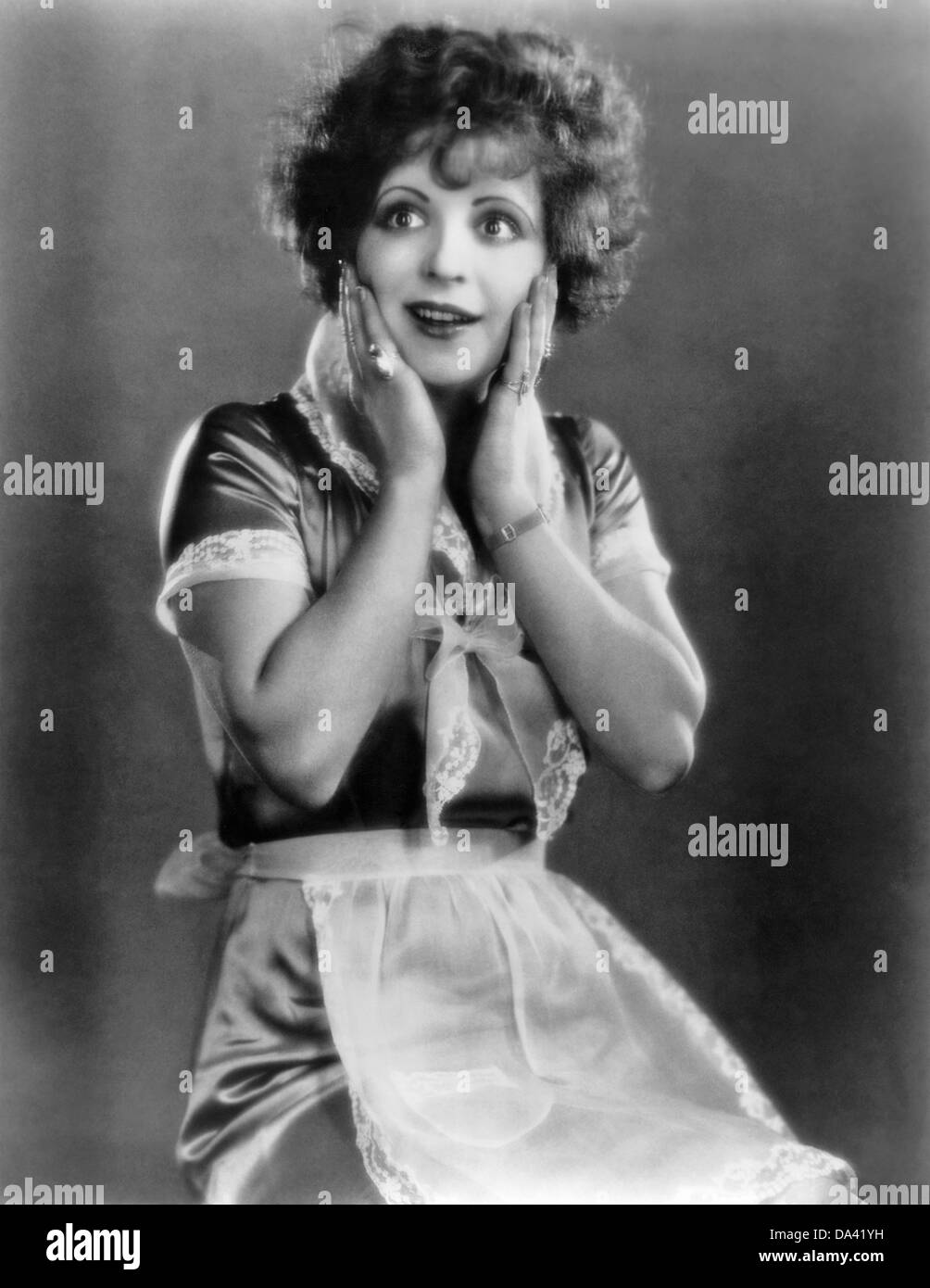 RED HAIR 1928 Paramount film with Clara Bow Stock Photo - Alamy