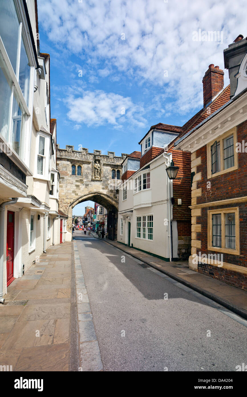 Cathedral gate salisbury hi-res stock photography and images - Alamy