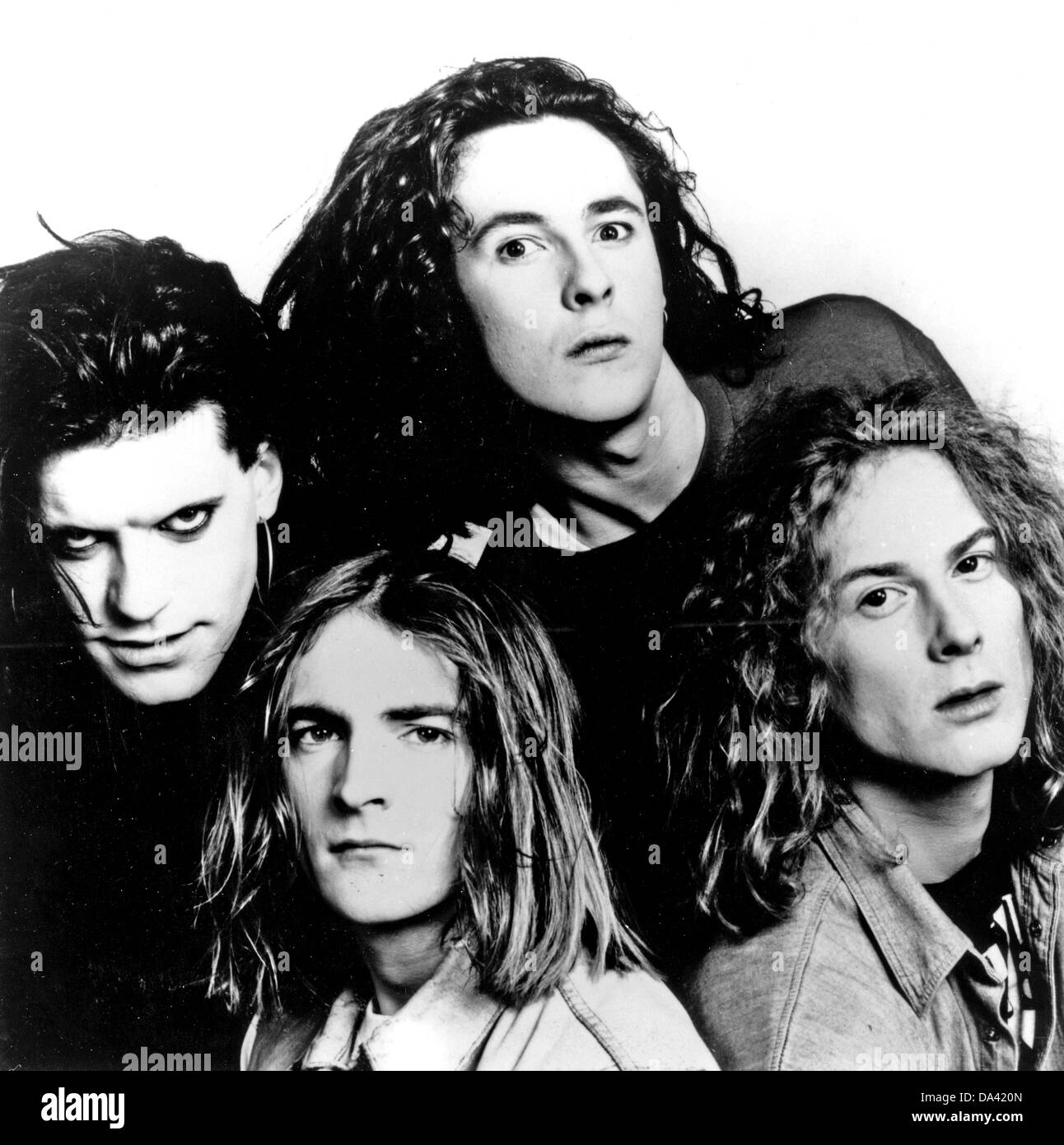 Wonder stuff group Black and White Stock Photos & Images - Alamy