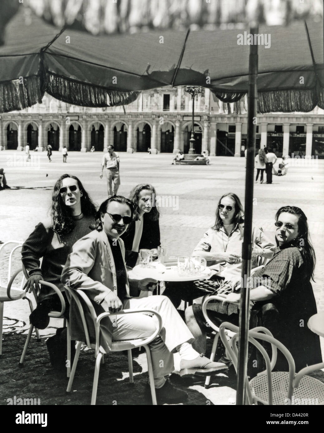 THE WONDER STUFF Promotional photo of UK rock group about 1989. Photo ...