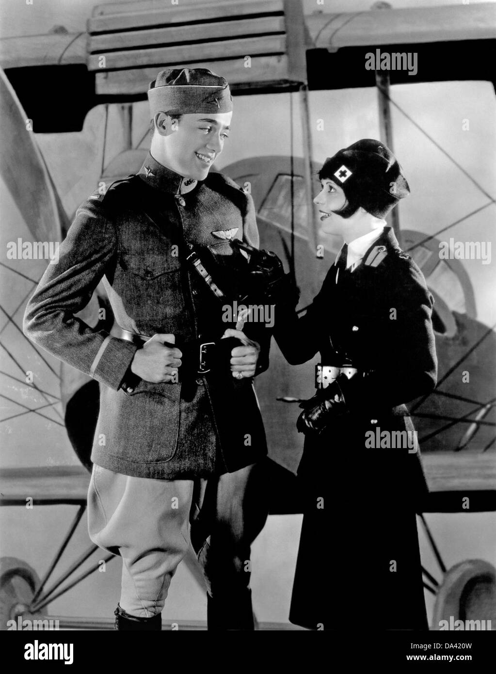 WINGS 1927 Paramount film with Clara Bow and Richard Arlen Stock Photo - Alamy
