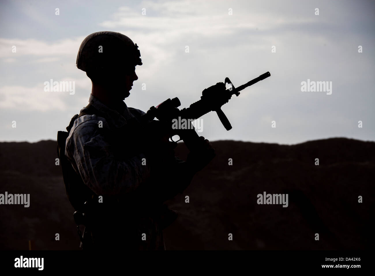 U.S. Marine Corps Cpl. Joseph Robinson from Buffalo N.Y. and assigned ...
