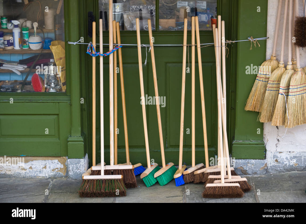 Traditional hardware shop selling household brushes in Malton North ...