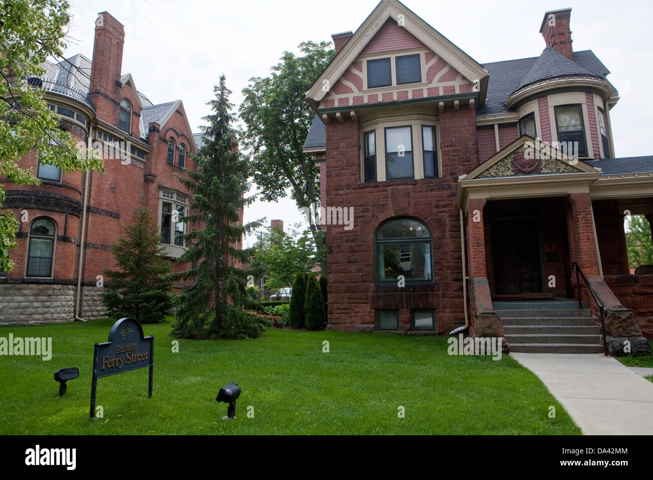 The inn at Ferry Street is seen in Detroit (Mi Stock Photo - Alamy