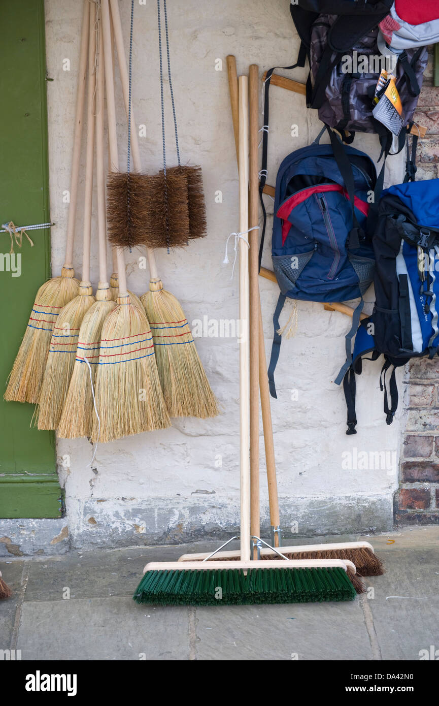 Traditional hardware shop selling household brushes in Malton North ...