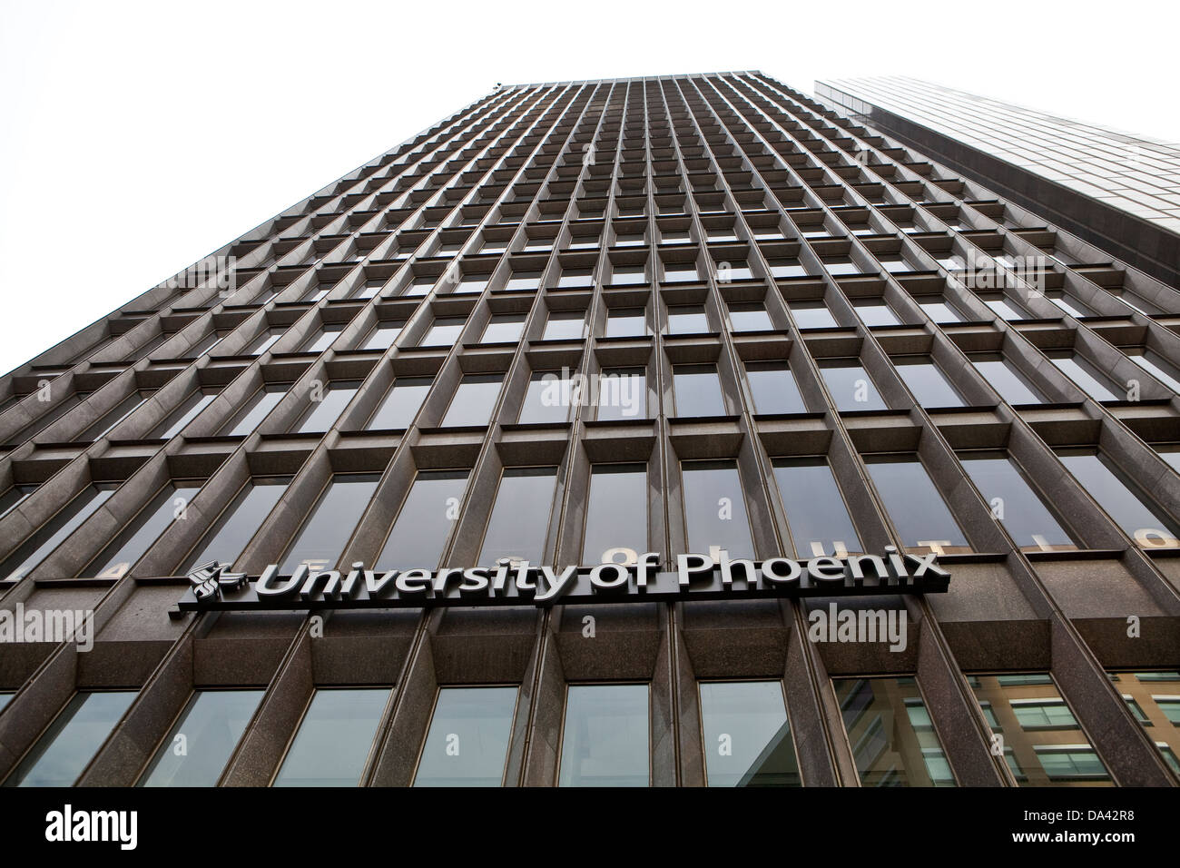 The Detroit campus of the University of Phoenix is seen in Detroit (Mi ...