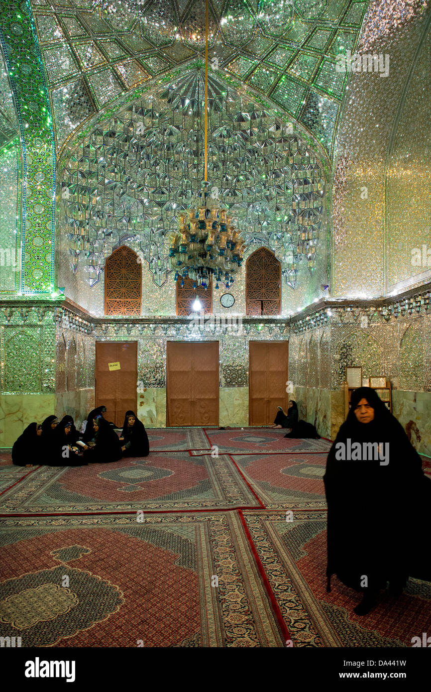 Asia, Iran, Shiraz, Aliebne Hamze Shrine Stock Photo - Alamy