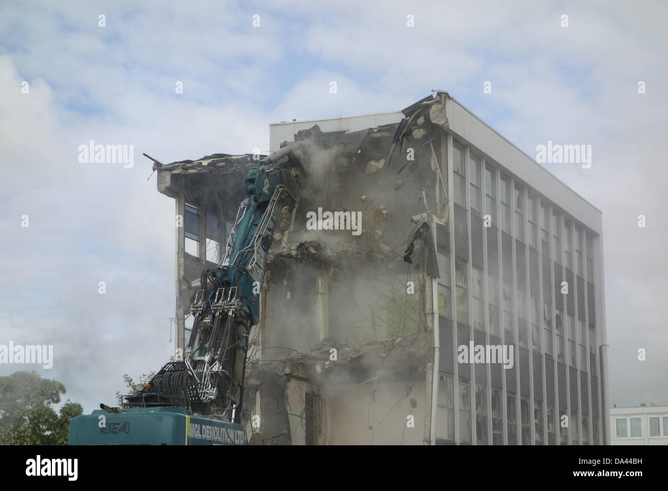 Demolition of Billingham Council offices as part of town centre ...